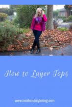 How to Layer Tops — Inside Out Style