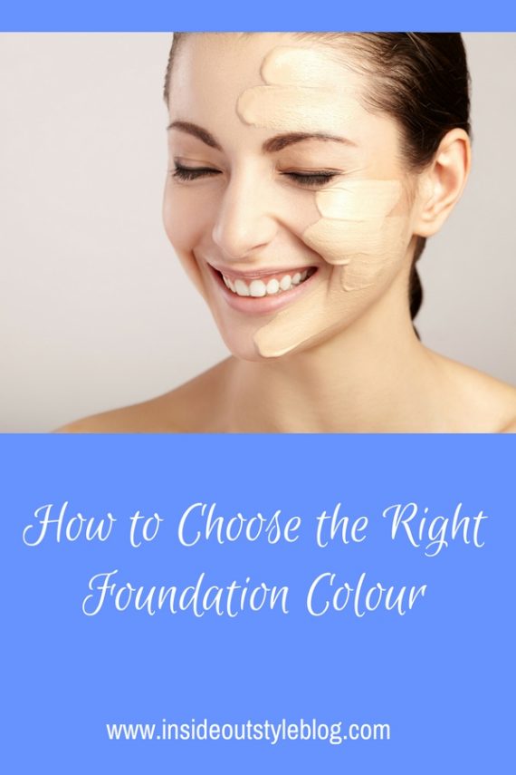 How to choose the right foundation colour for your skin