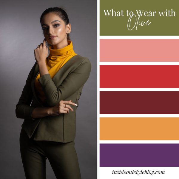 What Goes with Olive | Putting together an outfit with Olive