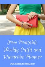 Your Essential Weekly Wardrobe and Outfit Planner — Inside Out Style