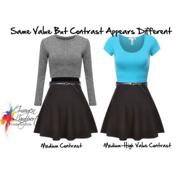 How to Wear Medium Value Colours When You are High Contrast — Inside ...
