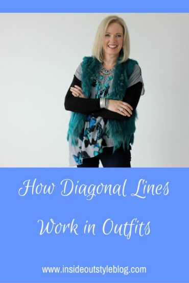 How Diagonal Lines Work in Outfits — Inside Out Style