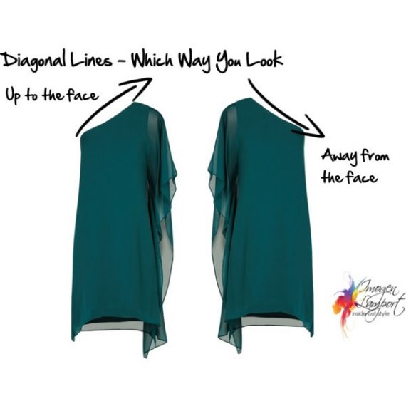 How Diagonal Lines Work in Outfits — Inside Out Style