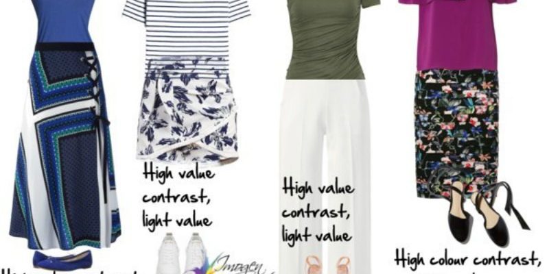 Spring and Summer Looks for High Value Contrast — Inside Out Style