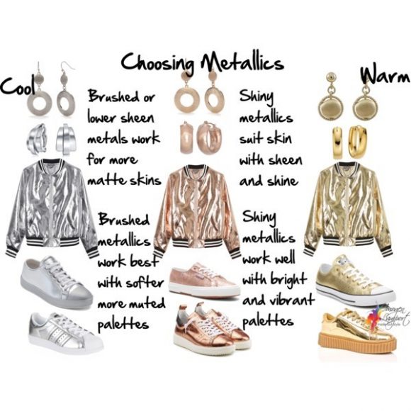 How to Choose the Right Metallic for Your Palette — Inside Out Style