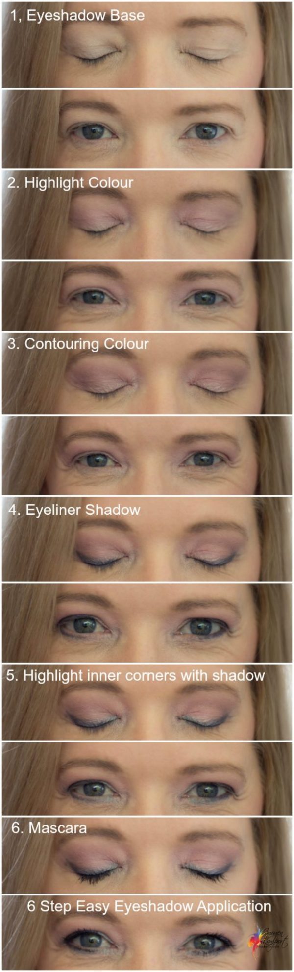 6 Step Easy Eyeshadow Application Tutorial — Inside Out Style