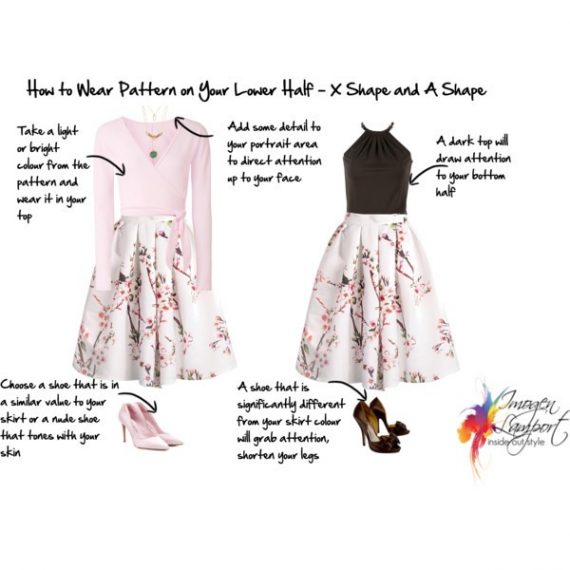 How to Rock Patterns on Your Lower Half - X and A Shapes — Inside Out Style