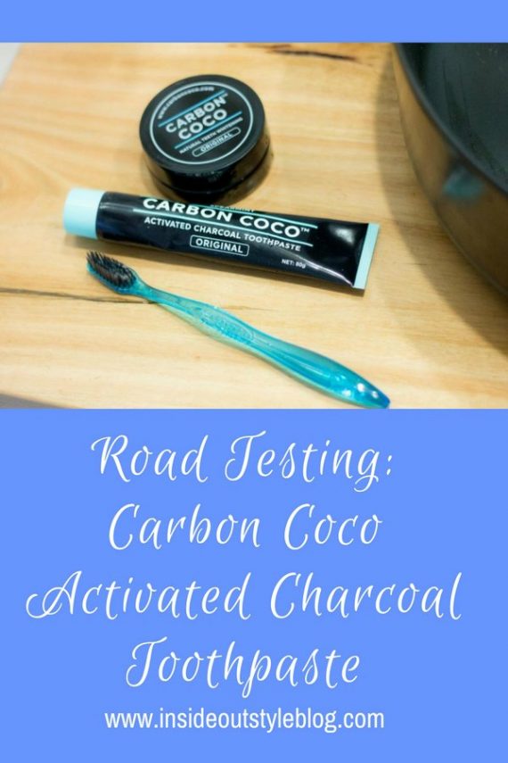 Road Testing: Carbon Coco Activated Charcoal Toothpaste — Inside Out Style