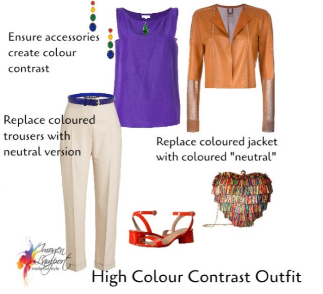 How to Wear Your High Colour Contrast When Your Personality Prefers to ...
