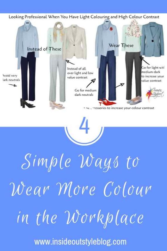 4 Simple Ways to Wear More Colour in the Workplace — Inside Out Style