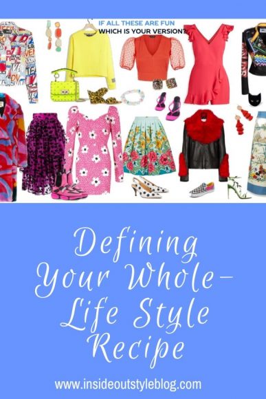 Defining Your Whole-Life Style Recipe — Inside Out Style