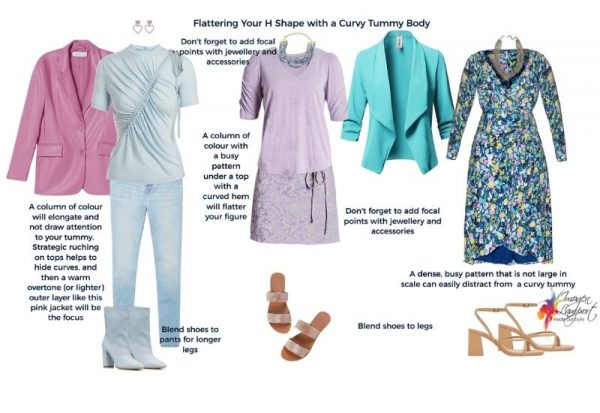 5 Tips To Flatter an H Shape with a Tummy — Inside Out Style