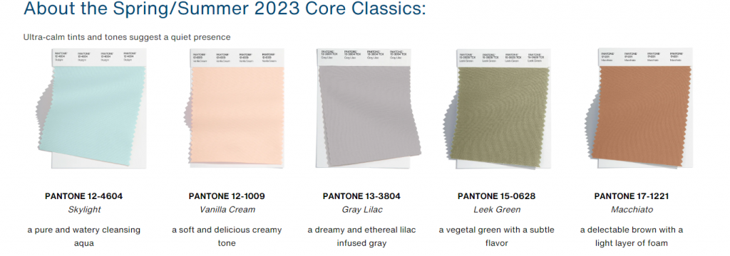 Pantone Colour of the Year 2023 Plus Fashion Colour Forecasts — Inside ...
