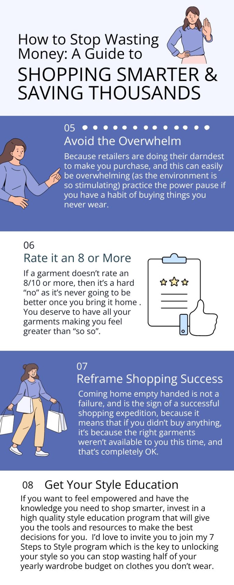 How to Stop Wasting Money: A Guide to Shopping Smarter and Saving Thousands — Inside Out Style