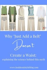 Why "Just Add a Belt" Doesn't Create a Waist (explaining the science ...