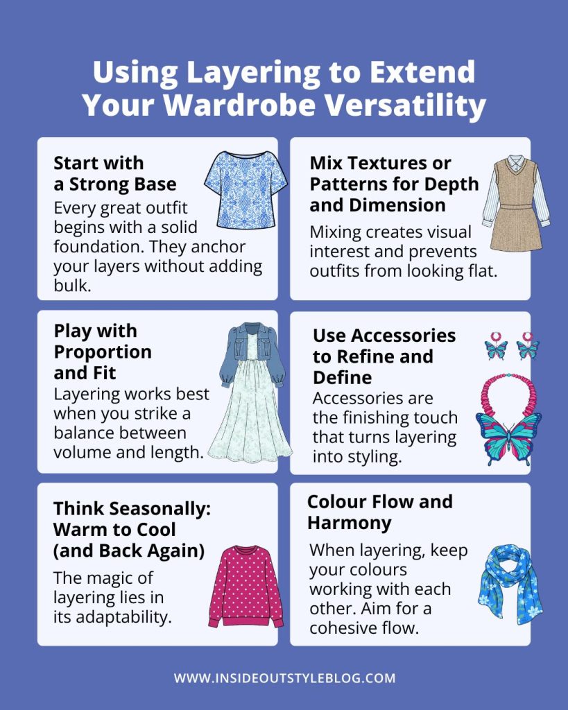 Using Layering to Extend Your Wardrobe Versatility — Inside Out Style